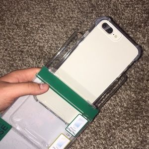 Accessories | Clear Phone Case And Gold Screen Protector | Poshmark